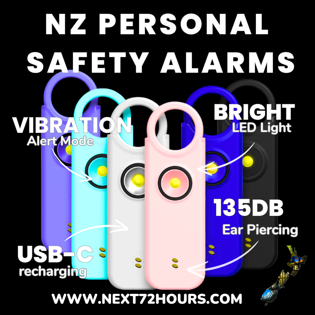 135db Personal Safety Alarms NZ | Personal Panic Alarm NZ | Loud